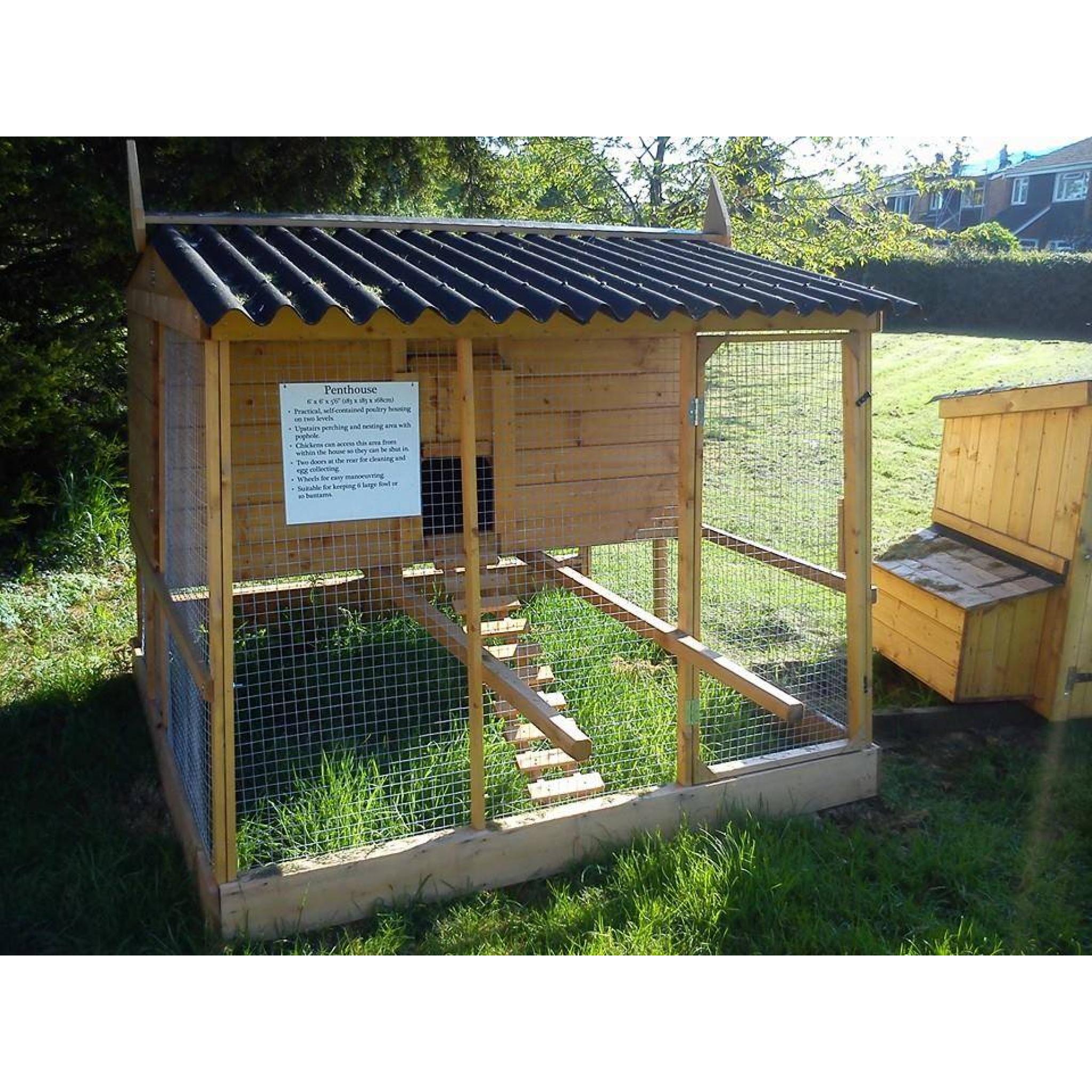 Penthouse Chicken House | Domestic Fowl Trust