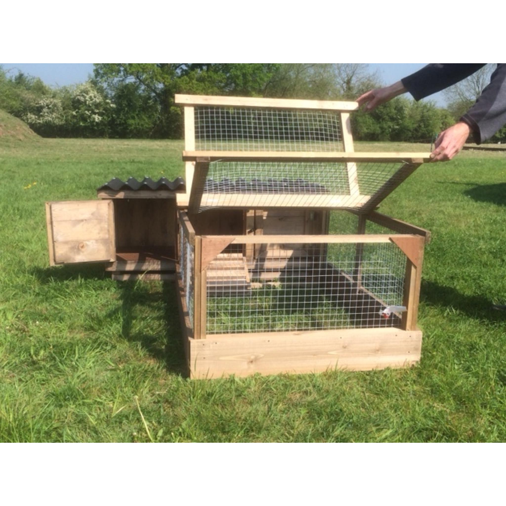 Easy Access Chicken Run 4ft