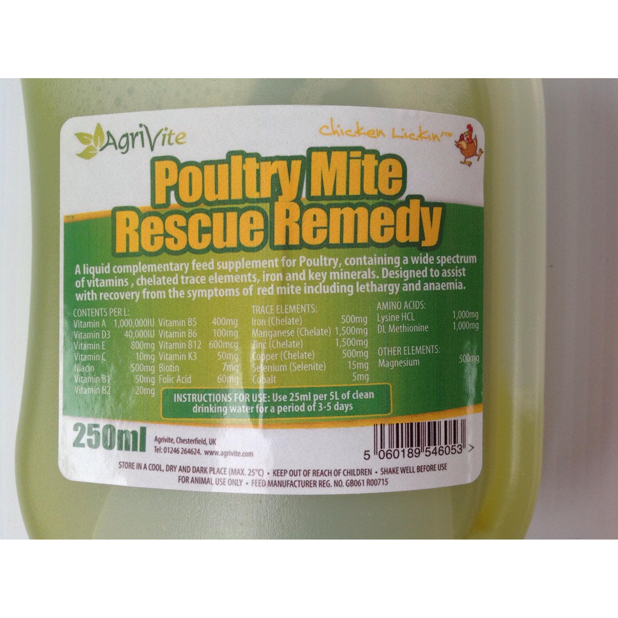Poultry Mite Rescue Remedy